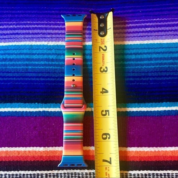🤷🏻‍♀️NONE🤷🏻‍♀️ | Accessories | Nwt Serape Smart Watch Band | Poshmark